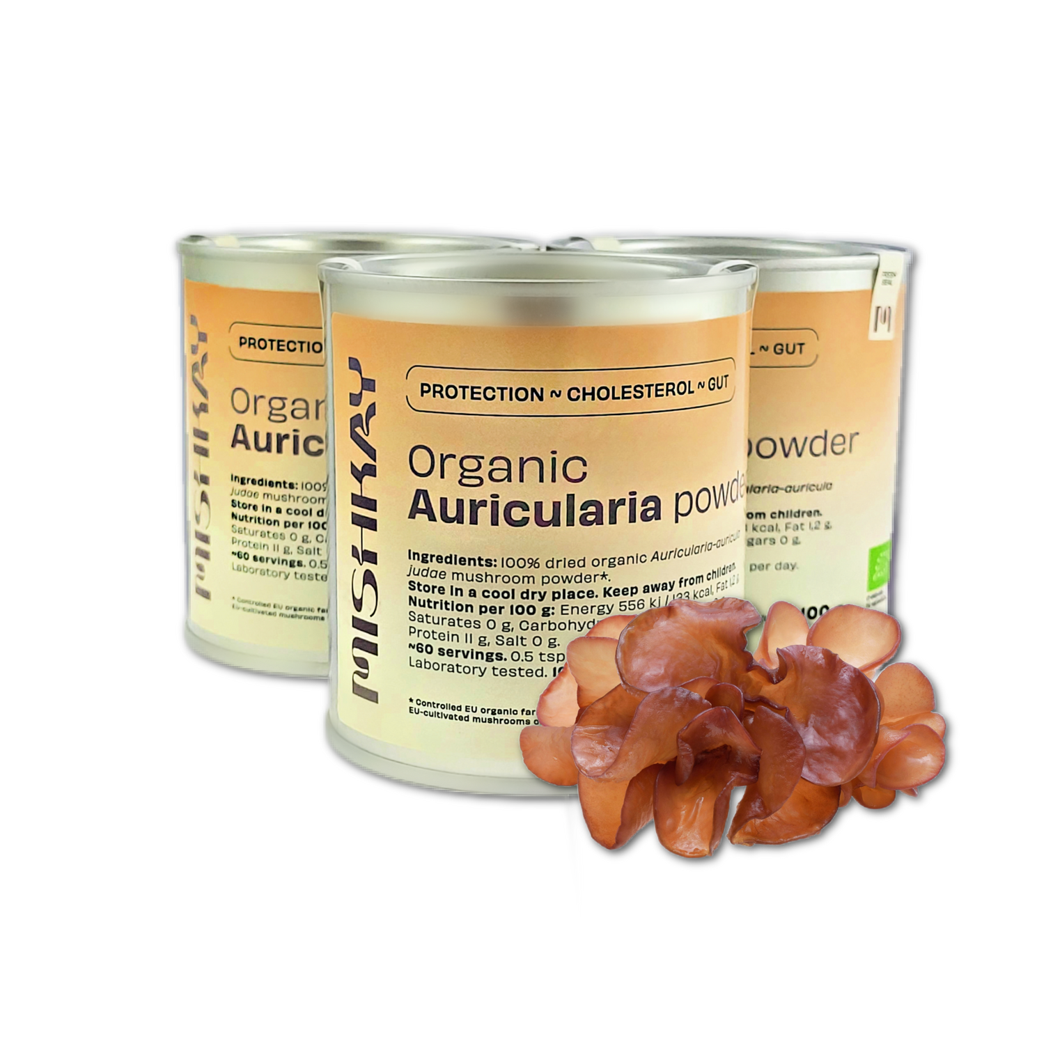 Ausiagrybis (Auricularia auricula) iš ekologinio ES ūkio – Pjaunu Grybą